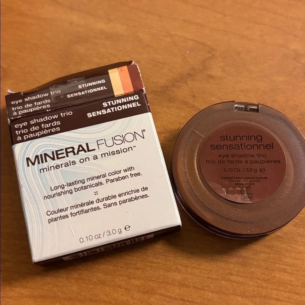 Mineral Fusion | Makeup | Mineral Fusion Eyeshadow Trio Stunning | Poshmark
